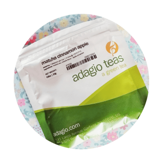 Let’s Talk Tea | Adagio Teas – Matcha Cinnamon Apple | Review ...
